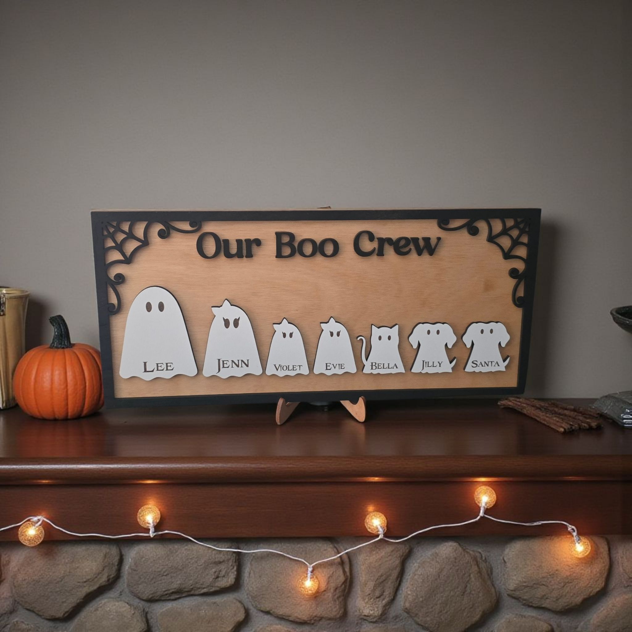 Our Boo Crew personalized Halloween Sign – Wholesale By Kali